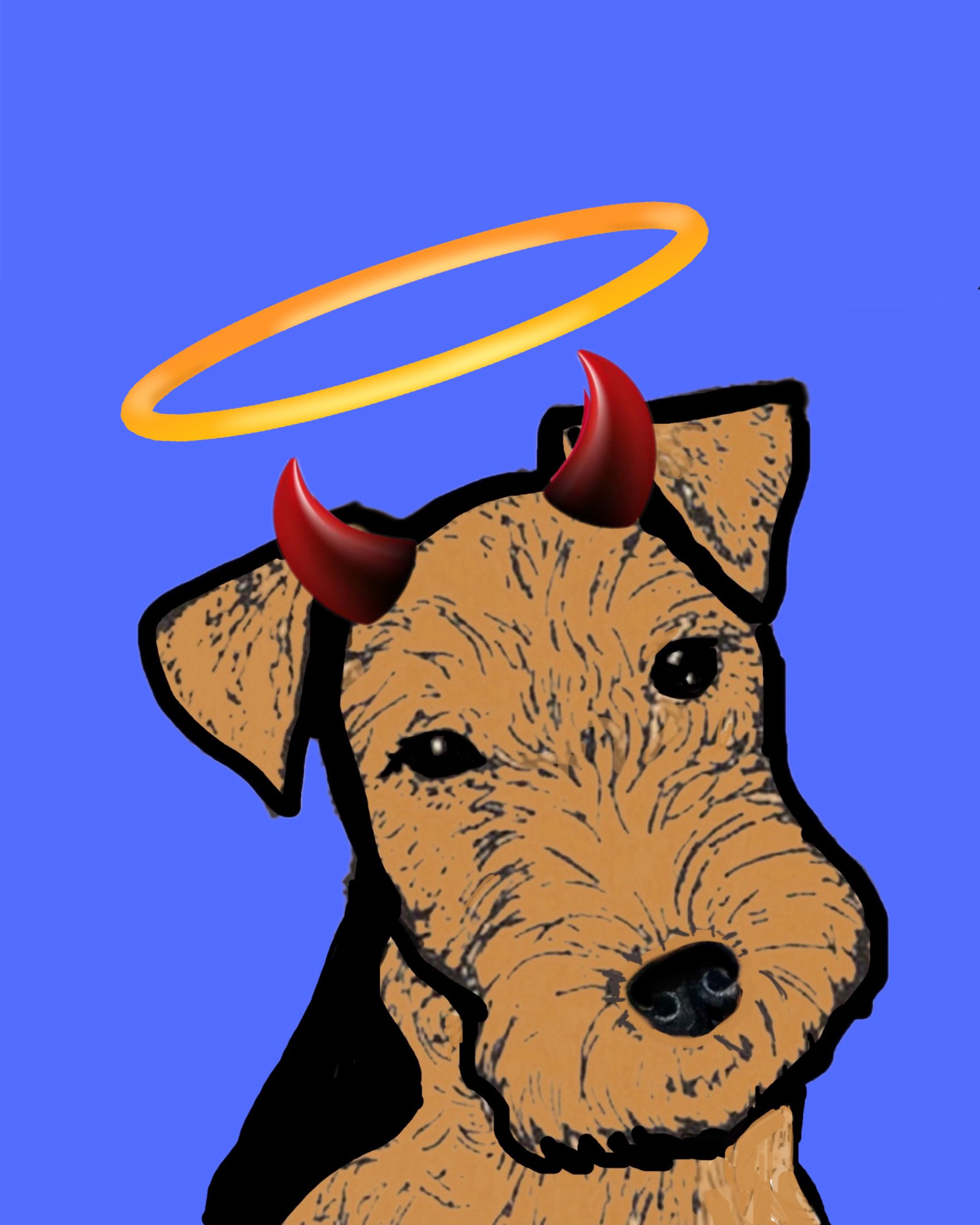 Welsh Wear Sportswear – Welshie Angel Devil – Welsh Terrier Club of ...