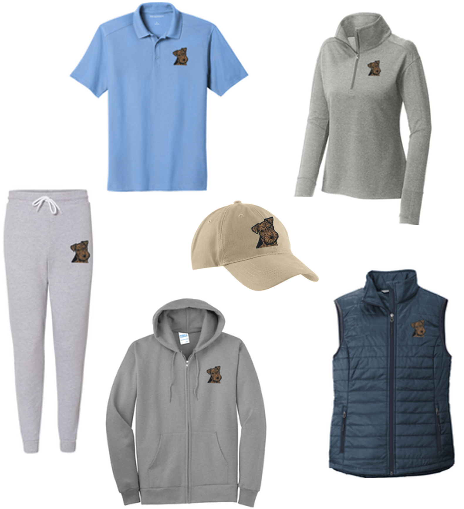 Welsh Wear Sportswear – Welshie Head – Welsh Terrier Club of Northern ...